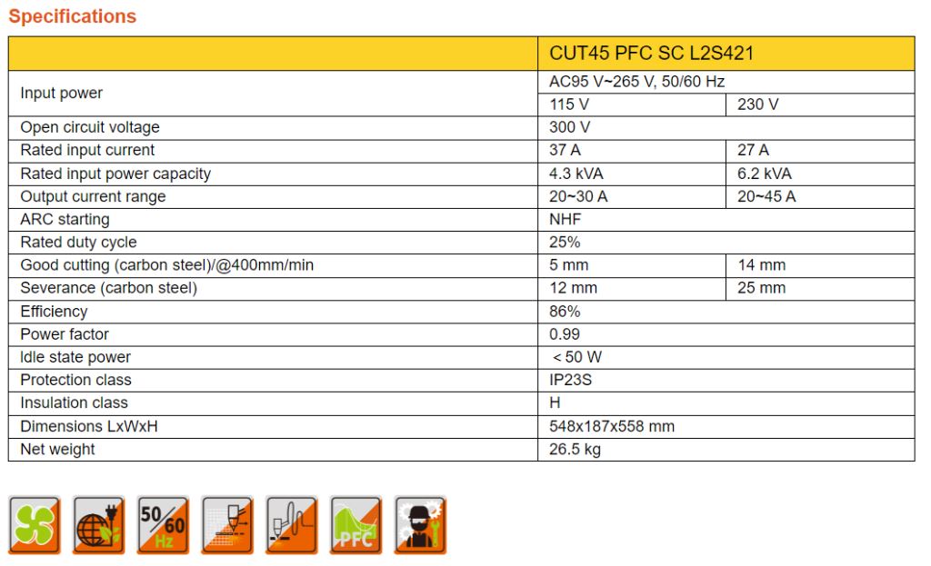 JASIC佳士 JASIC佳士 EVO CUT45 PFC SC